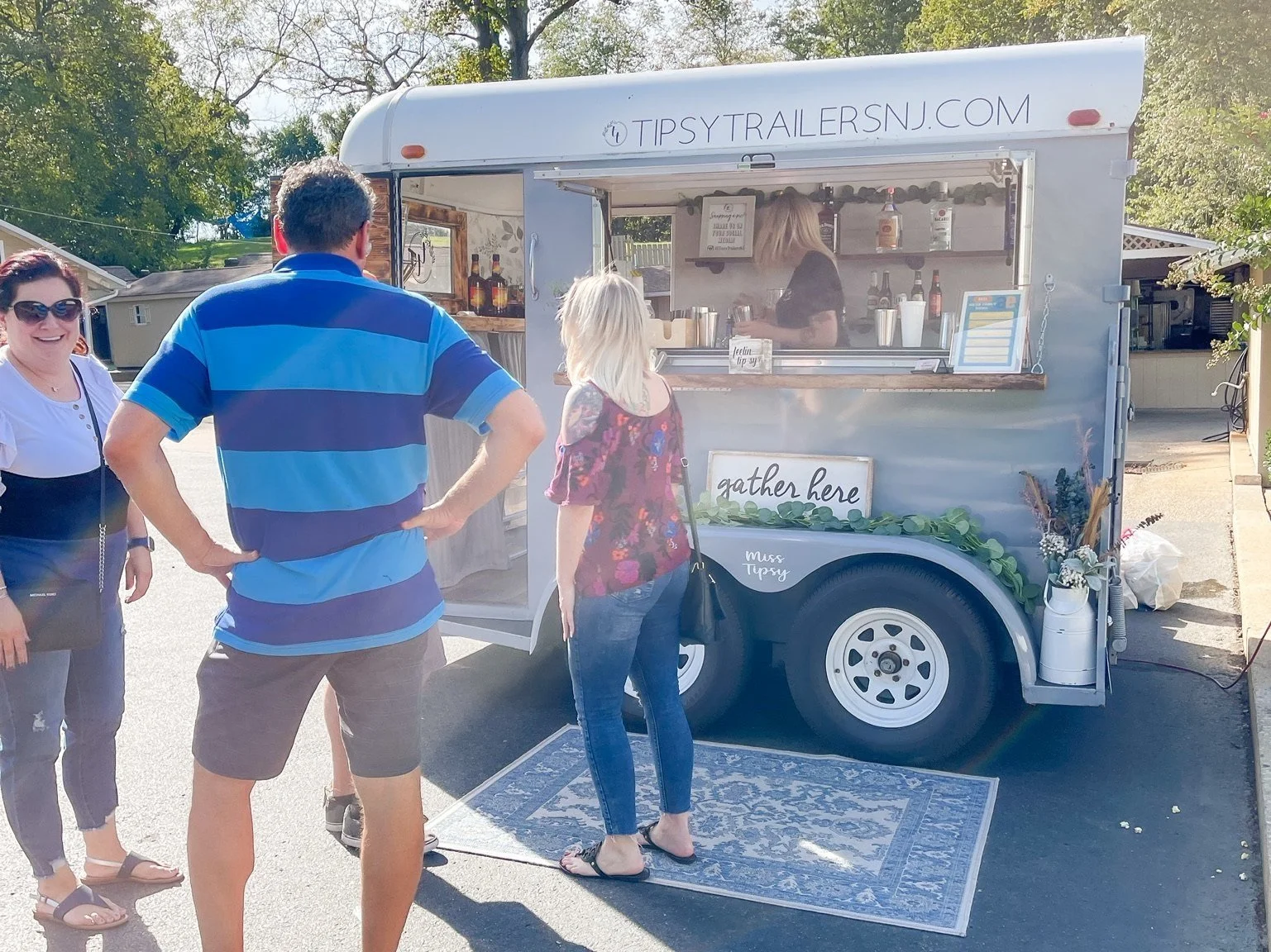 Mobile Bar Trailer — Tipsy Trailers NJ