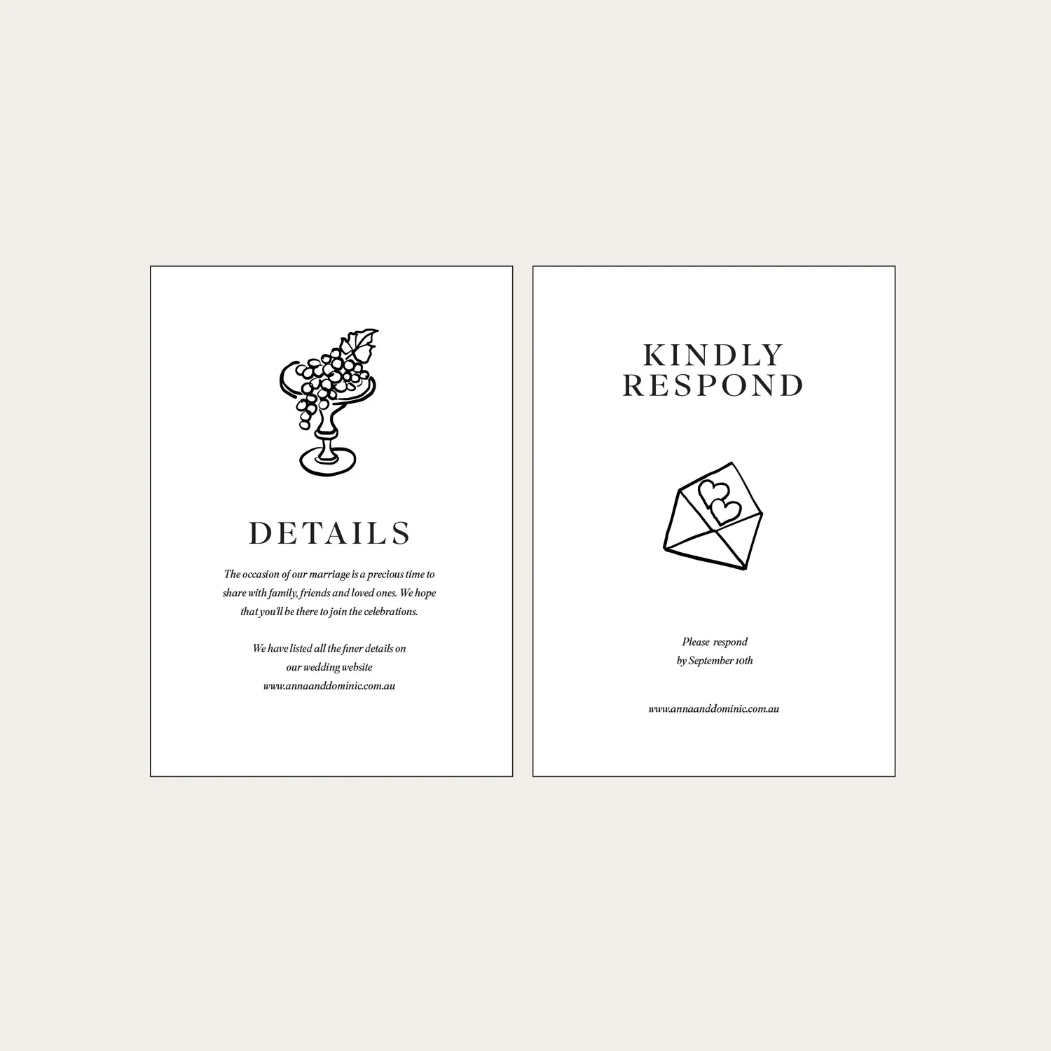 Enclosure Cards — Designs to Adore