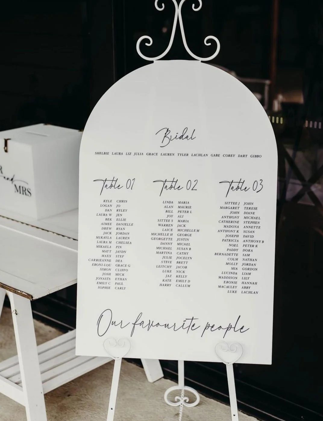 Signage Stand Hire — Designs to Adore