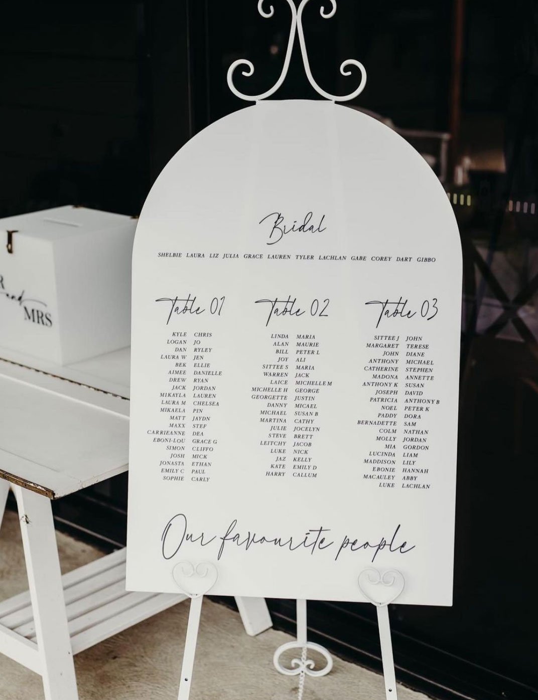 Signage Stand Hire — Designs to Adore