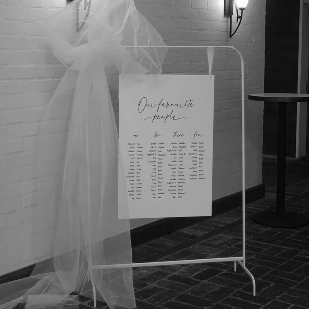 Acrylic Signage Hire — Designs to Adore