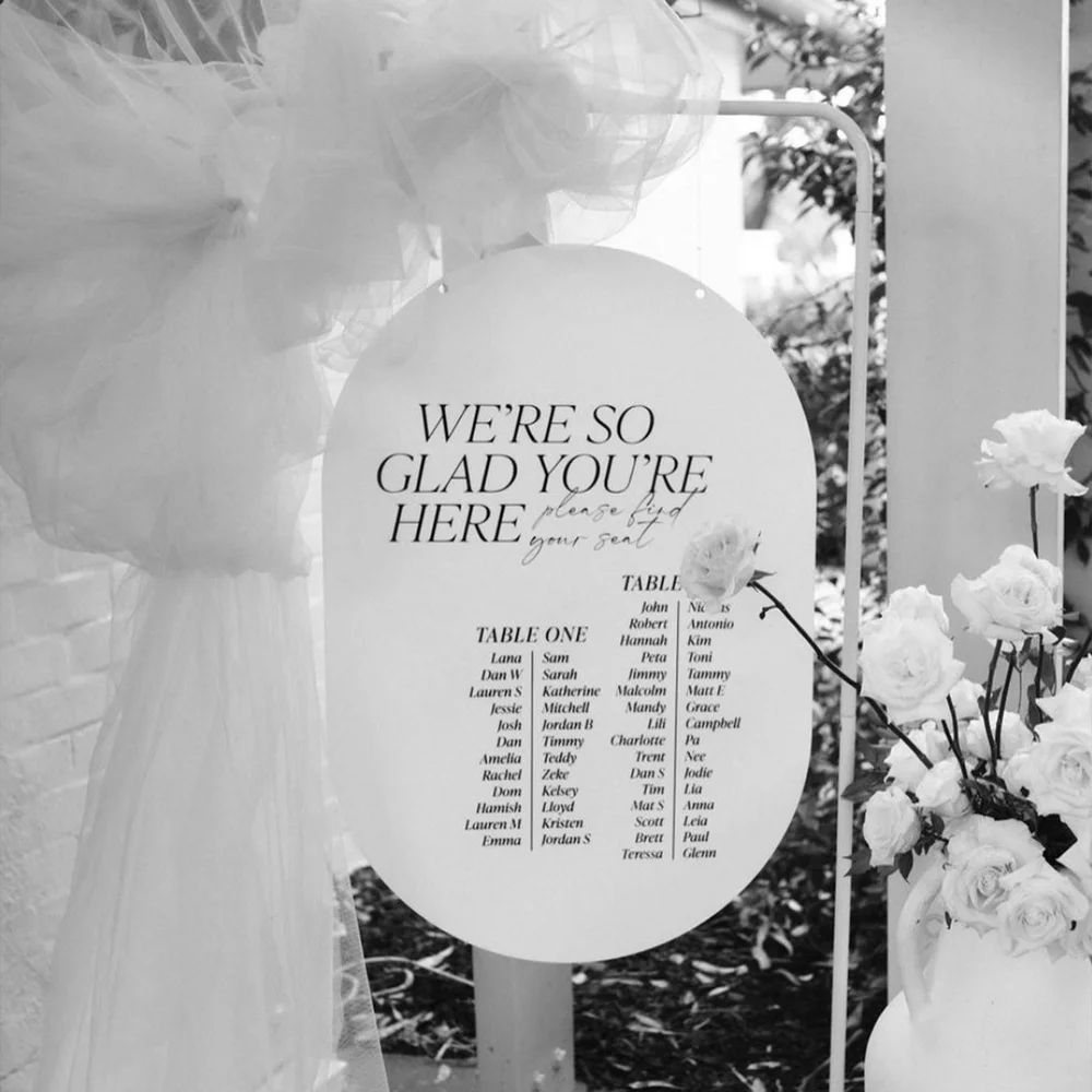 Acrylic Signage Hire — Designs to Adore