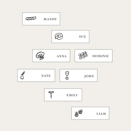 Place Cards — Designs to Adore