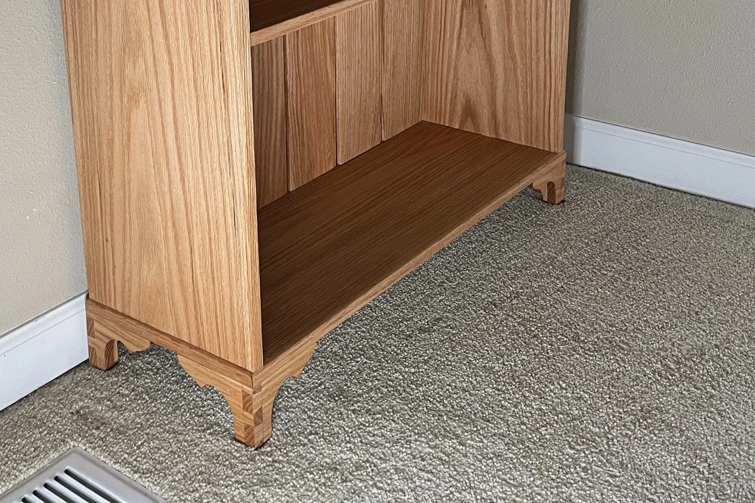 oak bookcase — colby campbell | woodworker