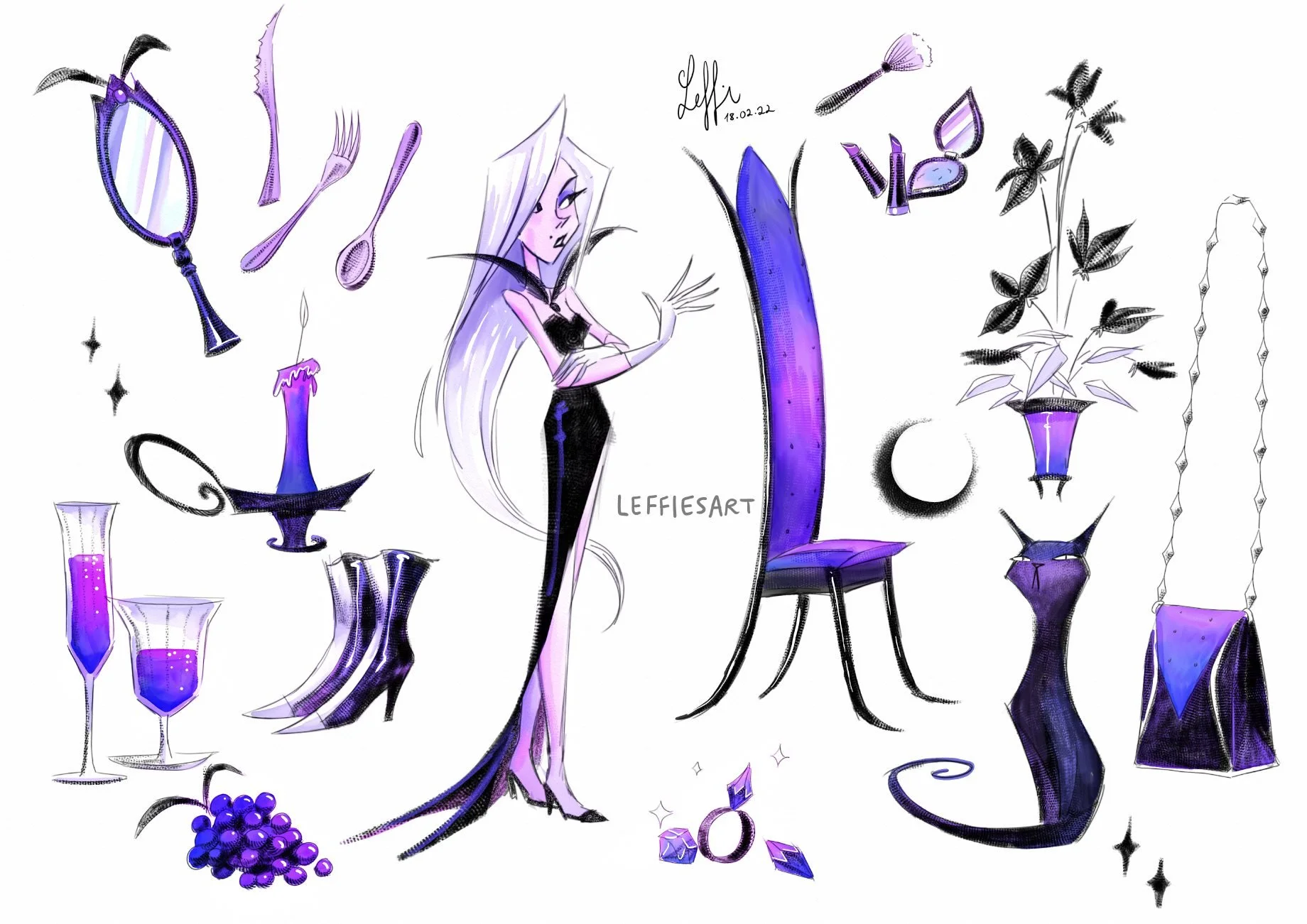 Leffie - Character Sheets — RaiffiesArt