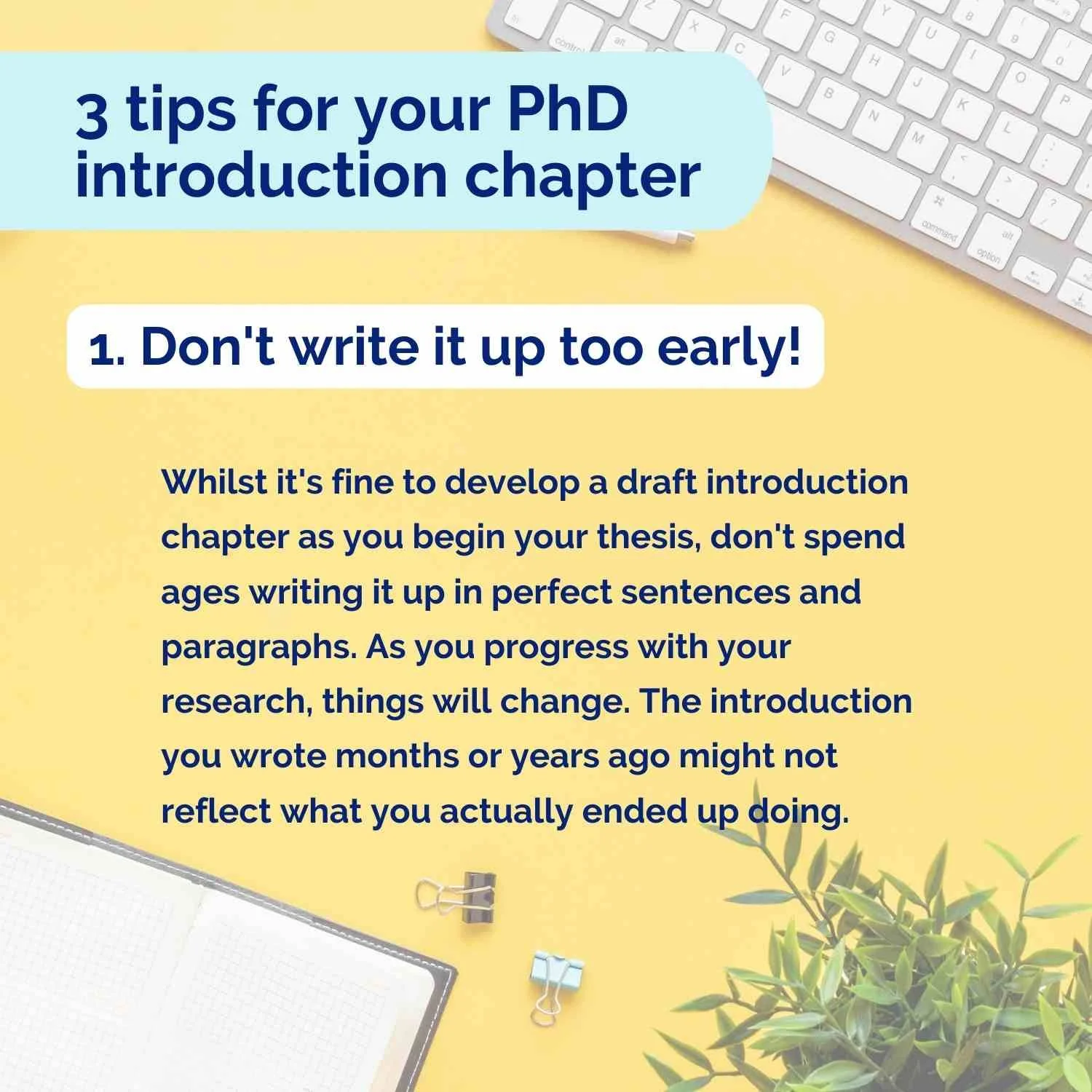 Drafting your PhD thesis introduction chapter — Degree Doctor®