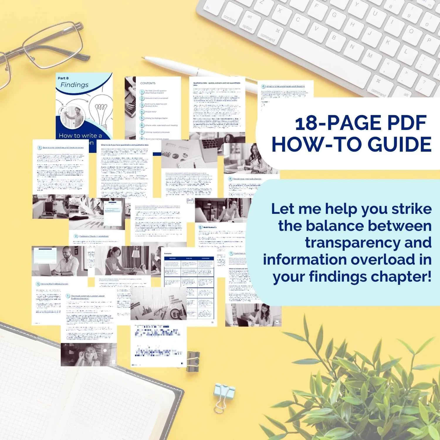 How to write your PhD findings chapter – what to include for ...