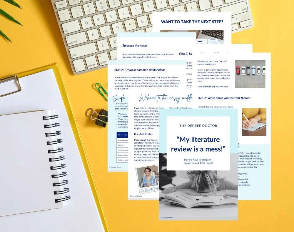 Thematic Literature Review - How to write one without getting into a ...