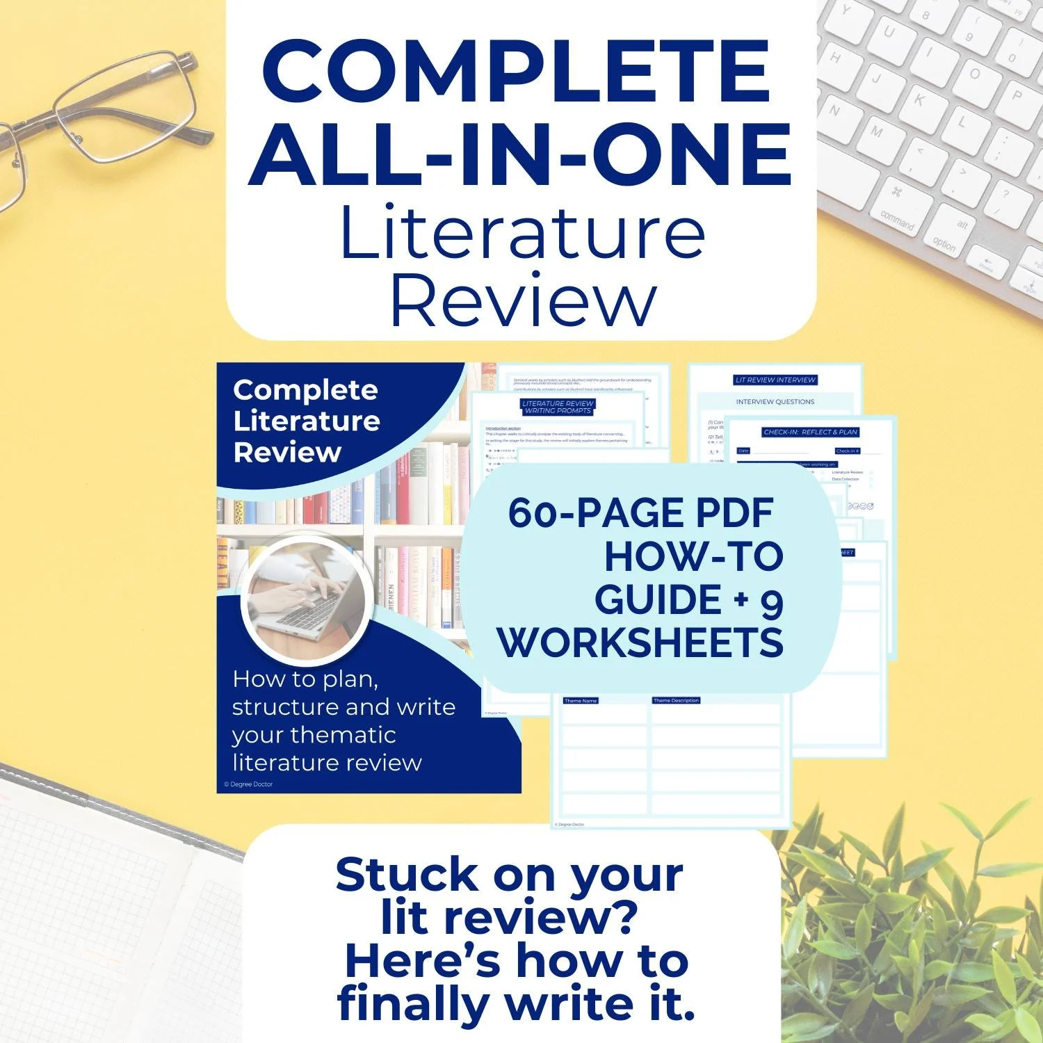 Thematic literature reviews and chronological literature reviews. What ...