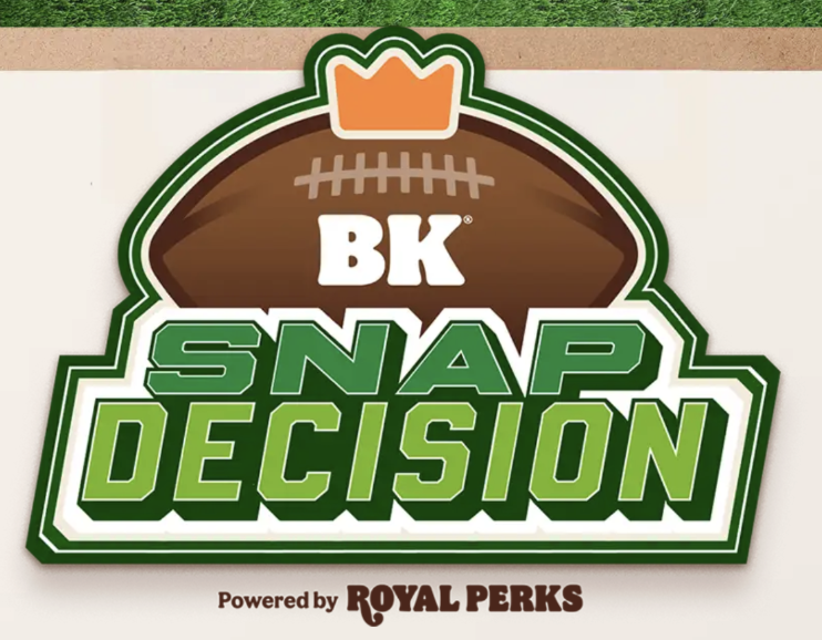 Burger King Snap Decision Sweeps — SavingsMania