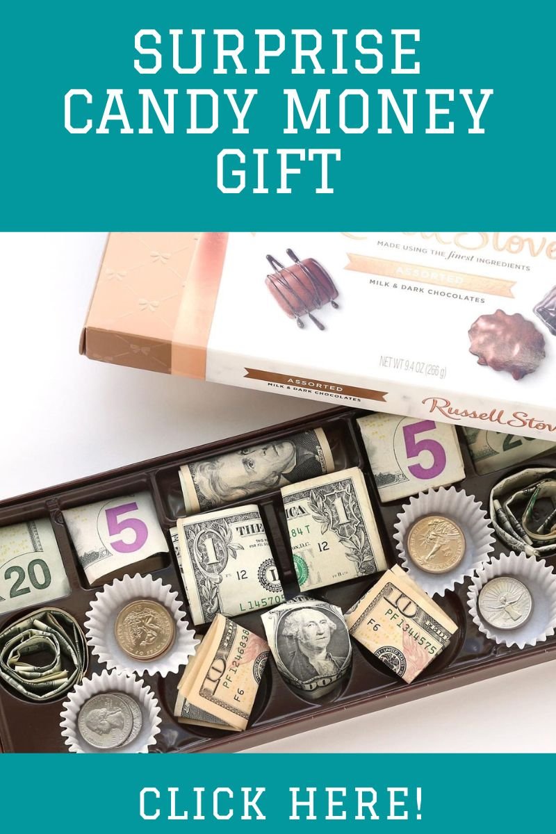 Surprise Candy Money Gift — SavingsMania