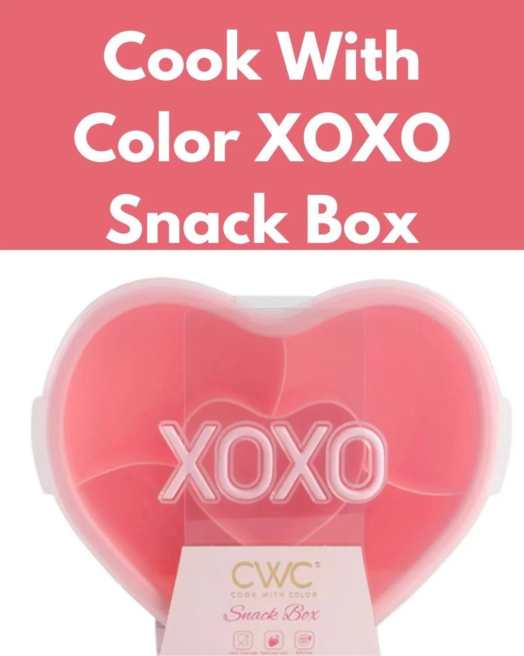Cook With Color XOXO Snack Box — SavingsMania