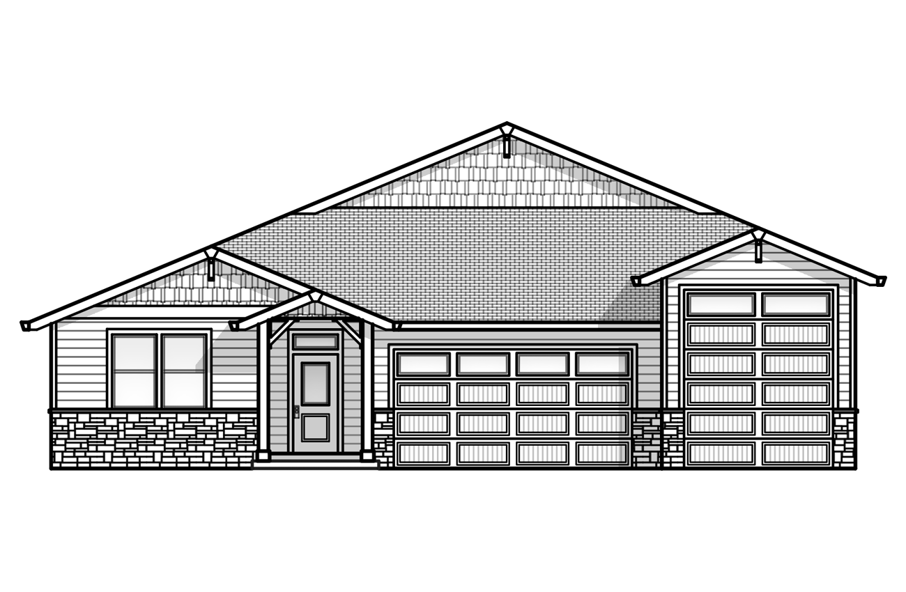 The Benson Floor Plan — Cedar Ridge Homes
