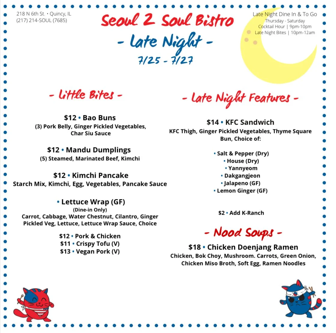 Eat — Seoul 2 Soul Bistro