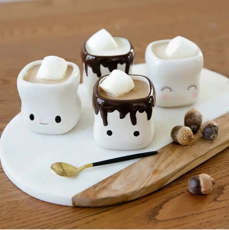Marshmallow Hot Chocolate Mugs