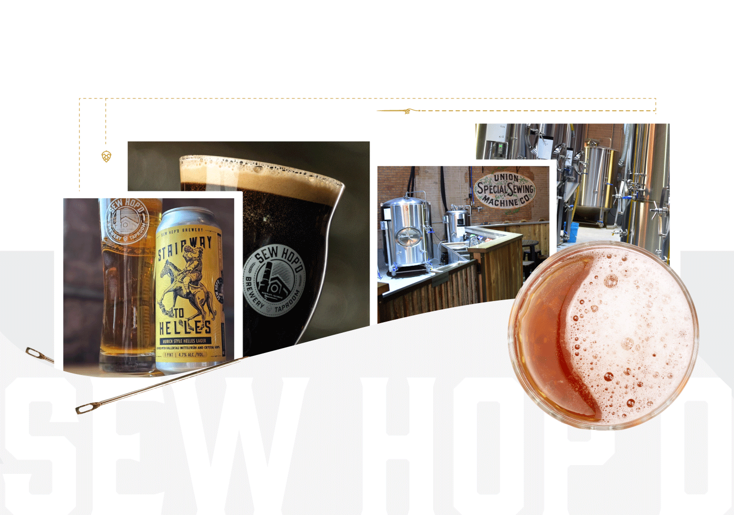Beer Menu | Discover & Savor Now — Sew Hop'd Brewery- Huntley Illinois
