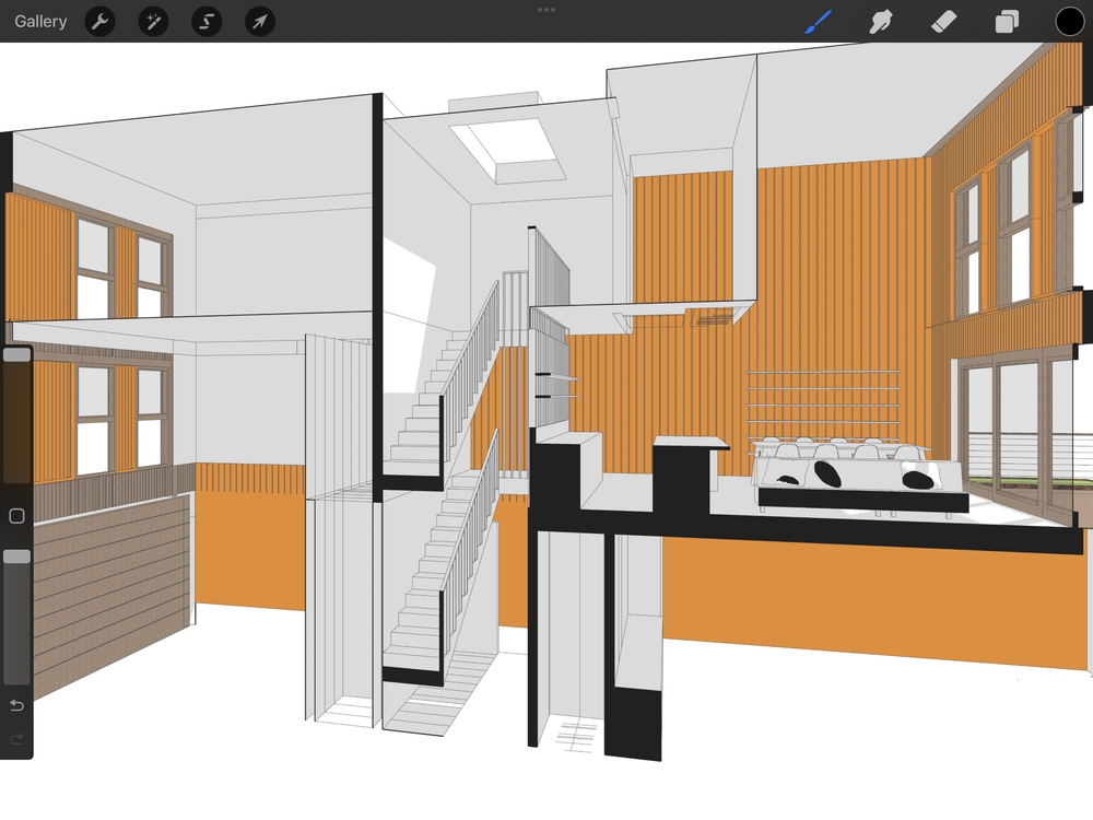 Procreate Masterclass iPad Drawing Course for Architects — DRAW WITH GAO