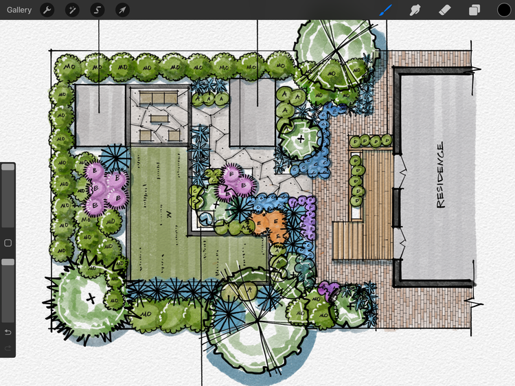 Procreate Masterclass iPad Drawing Course for Architects — DRAW WITH GAO