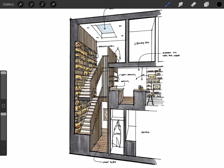 Procreate Masterclass iPad Drawing Course for Architects — DRAW WITH GAO
