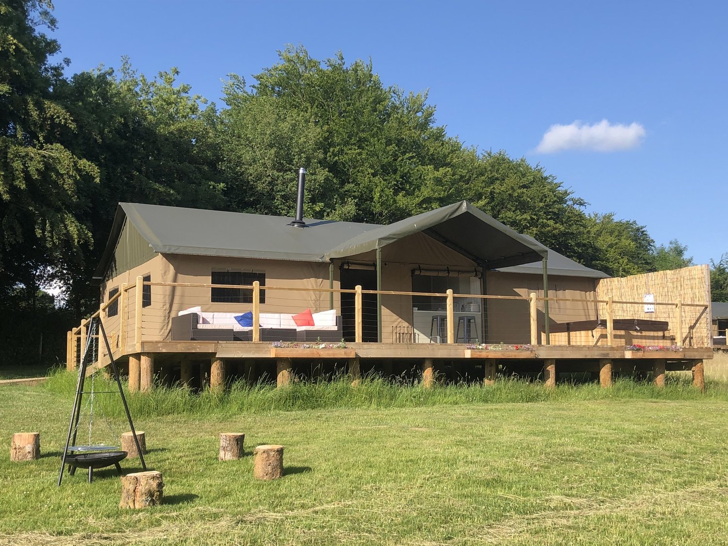 Flora and Fauna - Accessible Glamping Exmoor | Luxury Safari Lodge ...