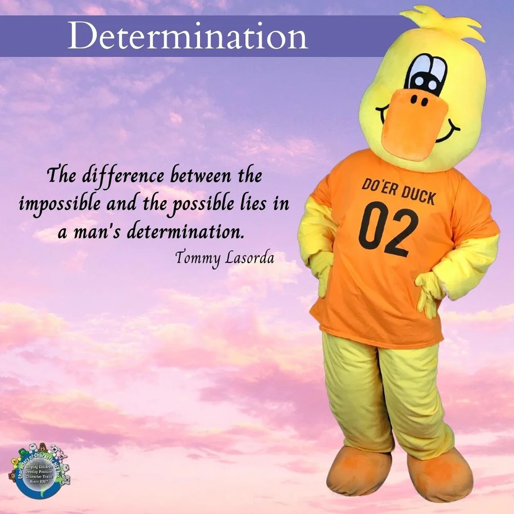 2nd Mindful Monday-Determined — Characters of Character NFP, Inc.