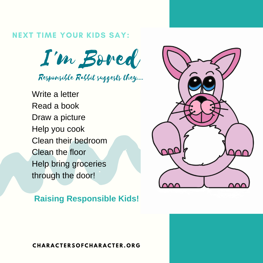 Teaching Responsibility with Responsible Rabbit — Characters of ...