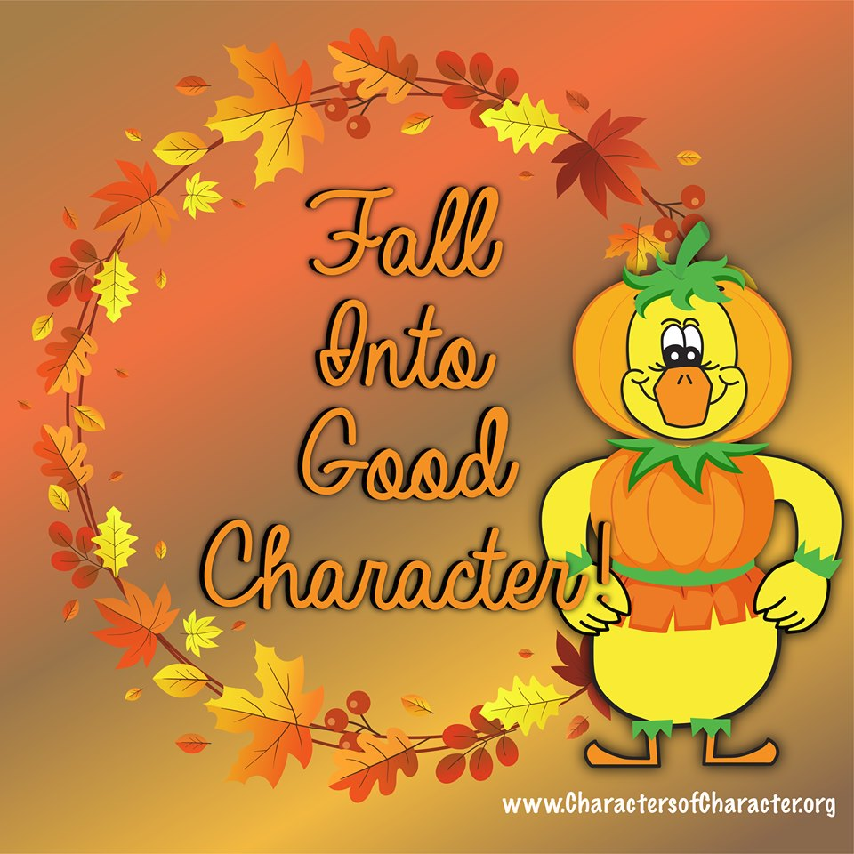 Fall Into Good Character-Perseverance — Characters of Character NFP, Inc.