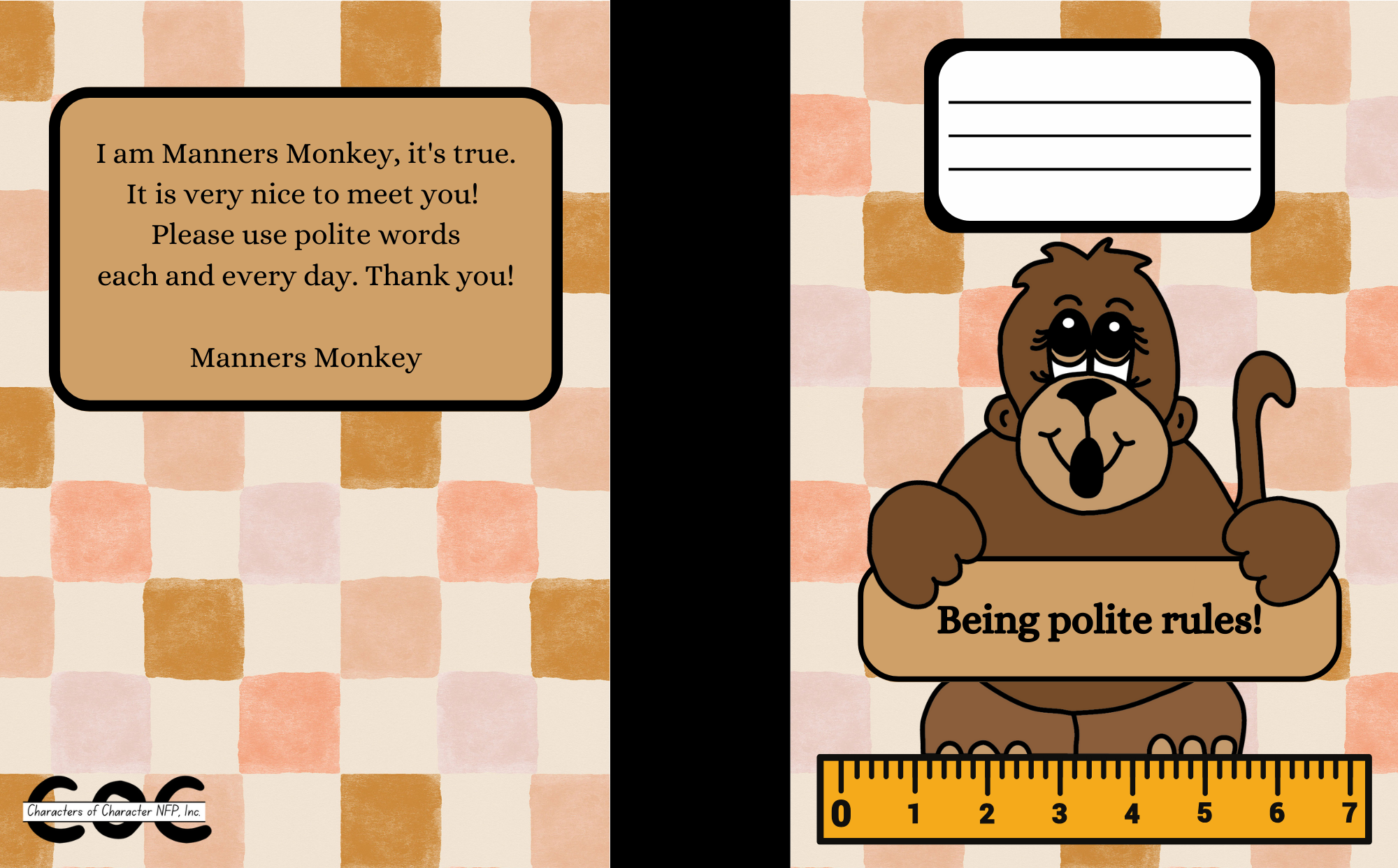 National Children’s Good Manners Month — Characters of Character NFP, Inc.