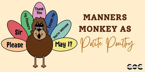 Free Thanksgiving Activity About Manners For Kids — Characters of ...