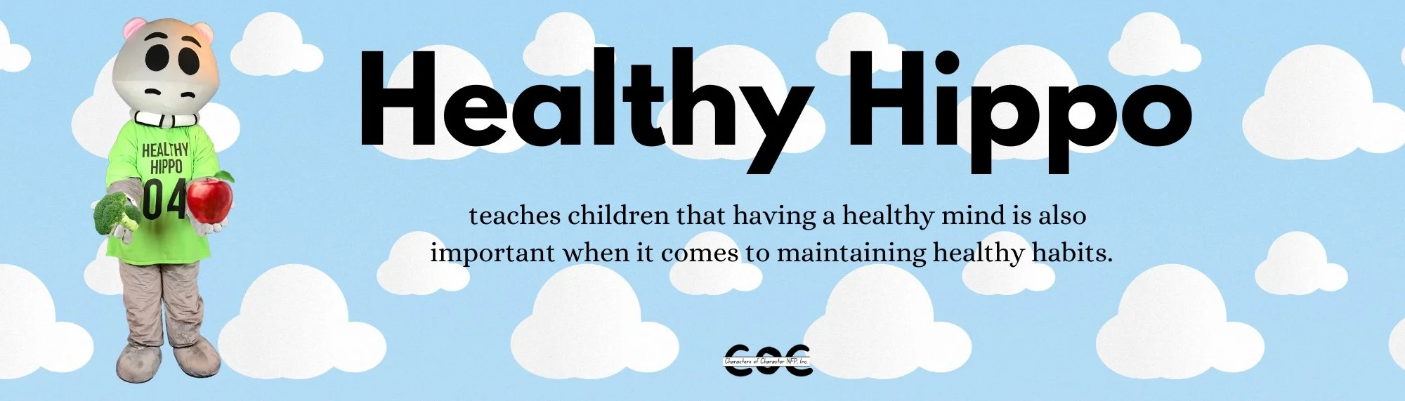 Healthy Hippo — Characters of Character NFP, Inc.