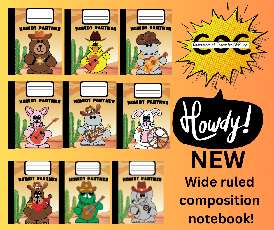 Welcome November — Characters of Character NFP, Inc.