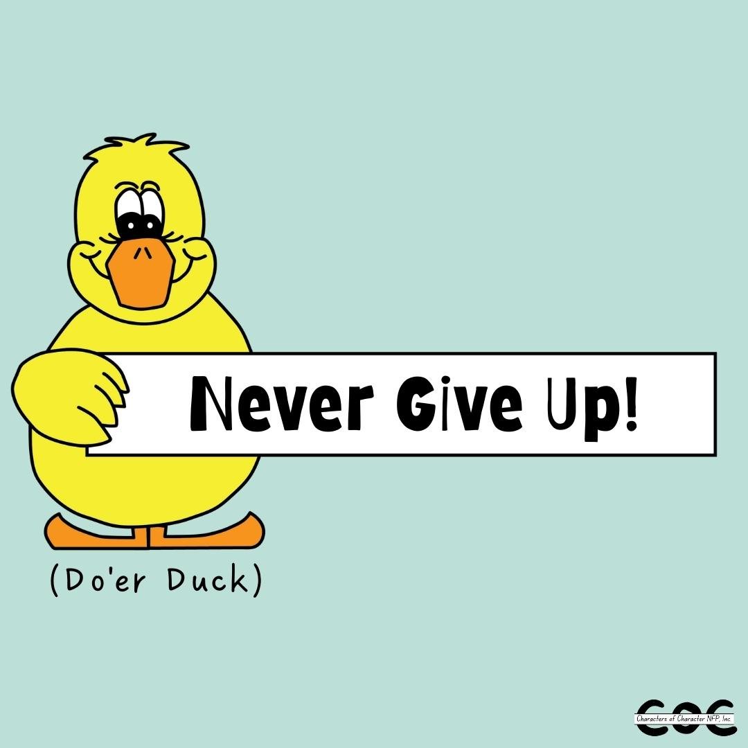 Teaching Perseverance with — Characters of Character NFP, Inc.
