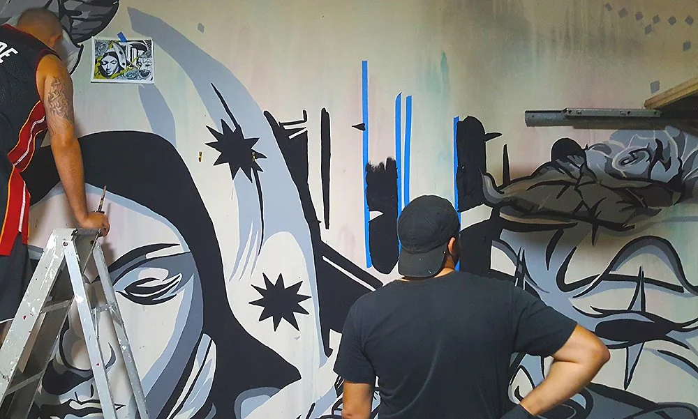 Cholo Tribute — Migs x Eze | Sydney Mural Artist