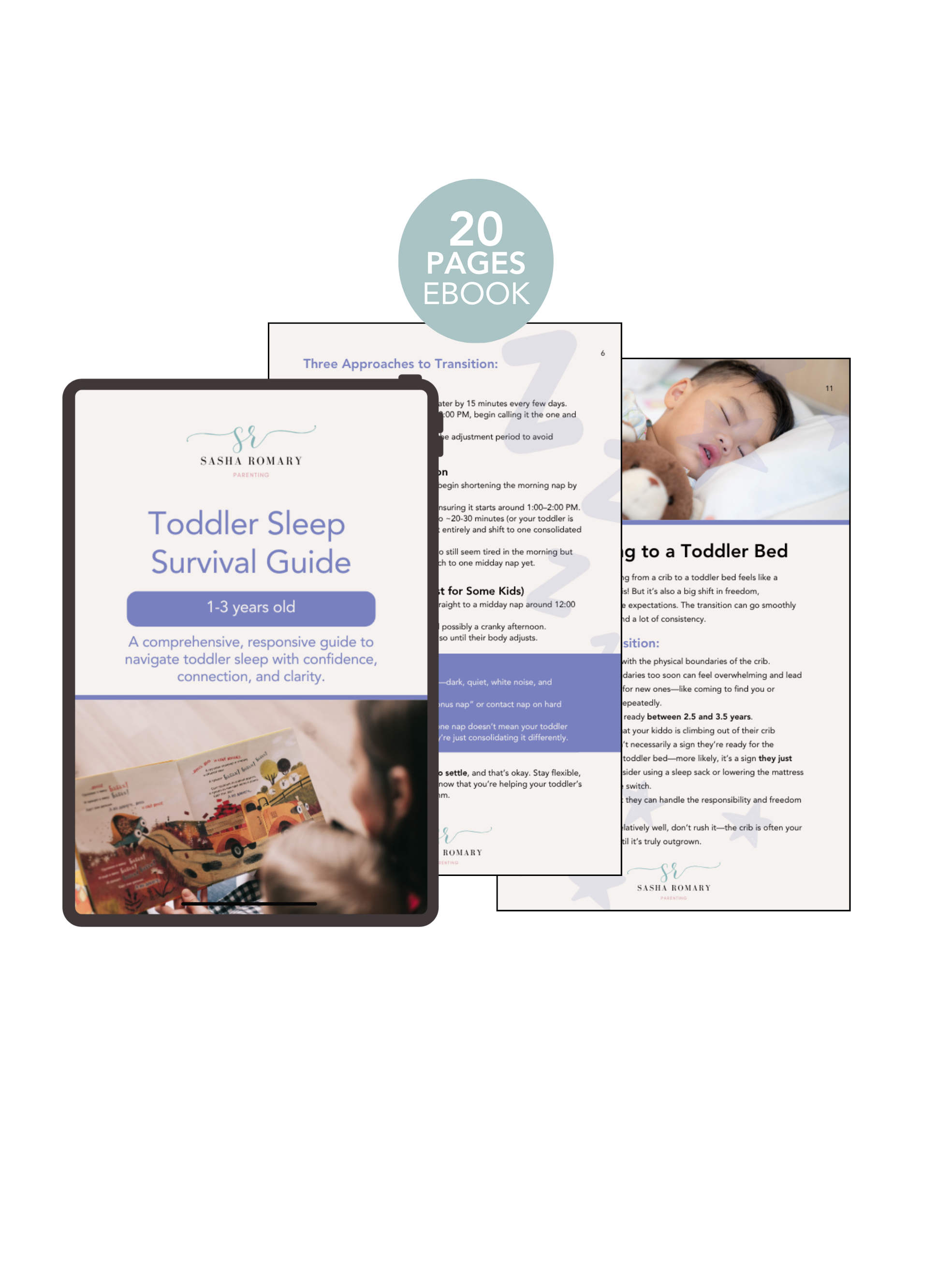 Toddler Sleep Survival Guide (1–3 Years) | Sasha Romary — Sasha Romary ...