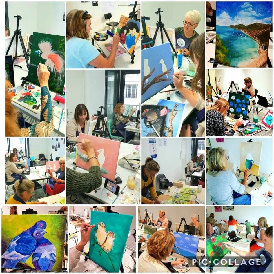 Art Classes on The Riviera in English — Riviera Art & Co