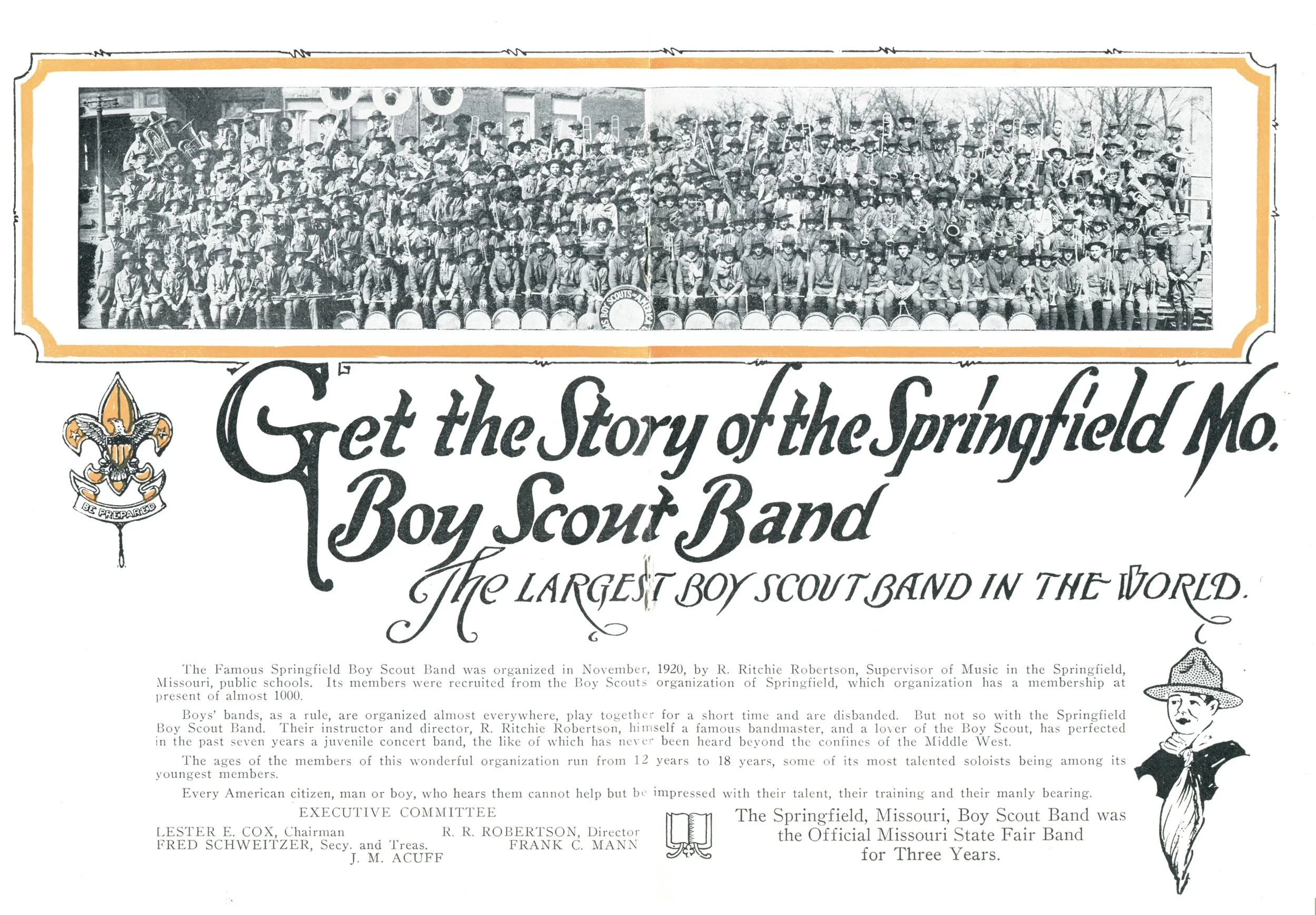 Remembering Springfield's Boy Scout Band, the largest in the world ...