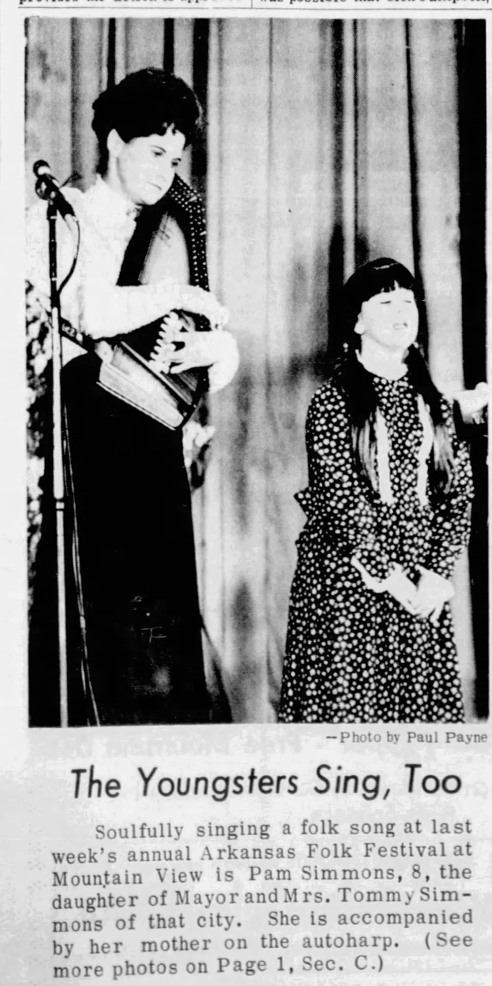 Tommy Simmons, Pam Simmons Setser and a legacy of Mountain View music ...