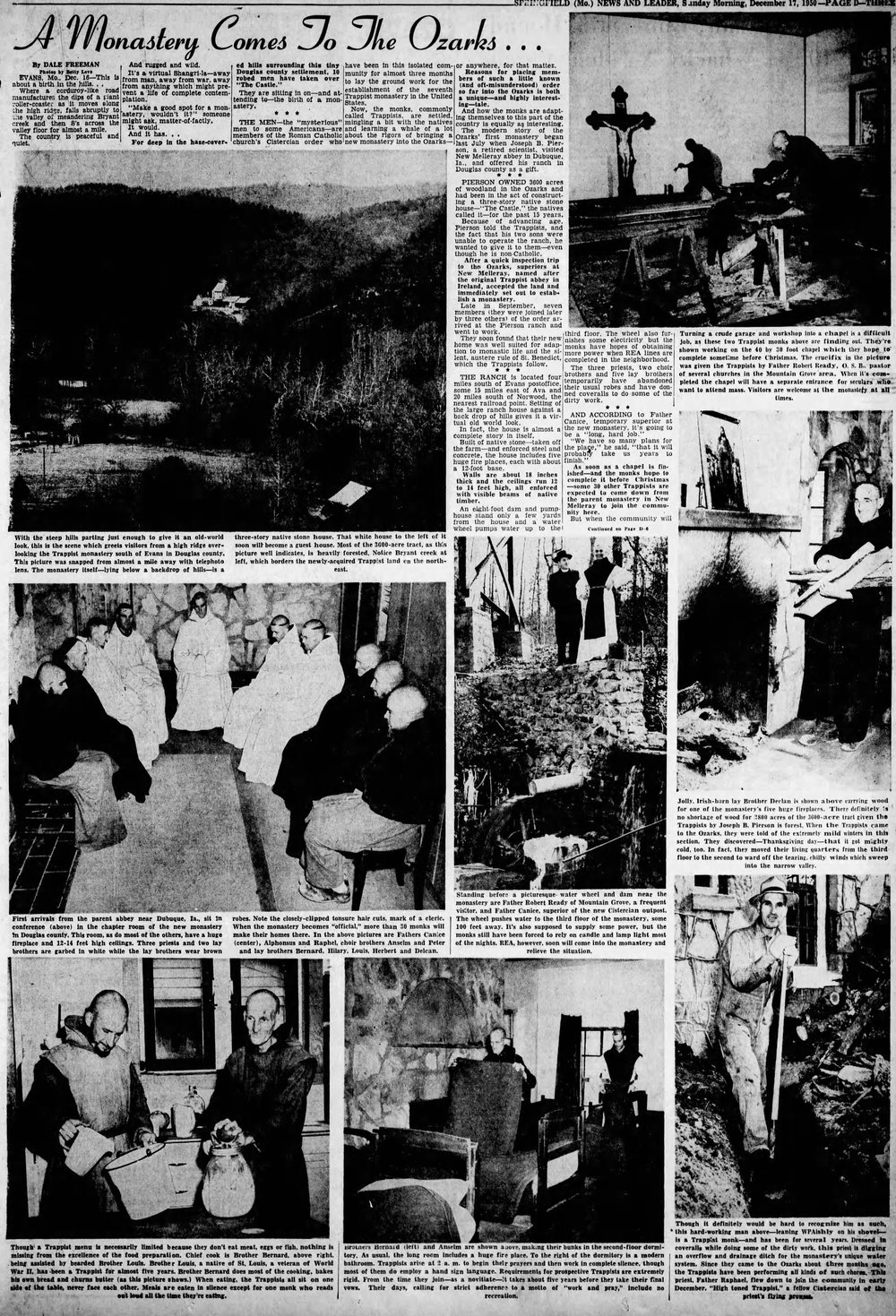 Assumption Abbey’s Father Cyprian shares story of monastery — Ozarks Alive