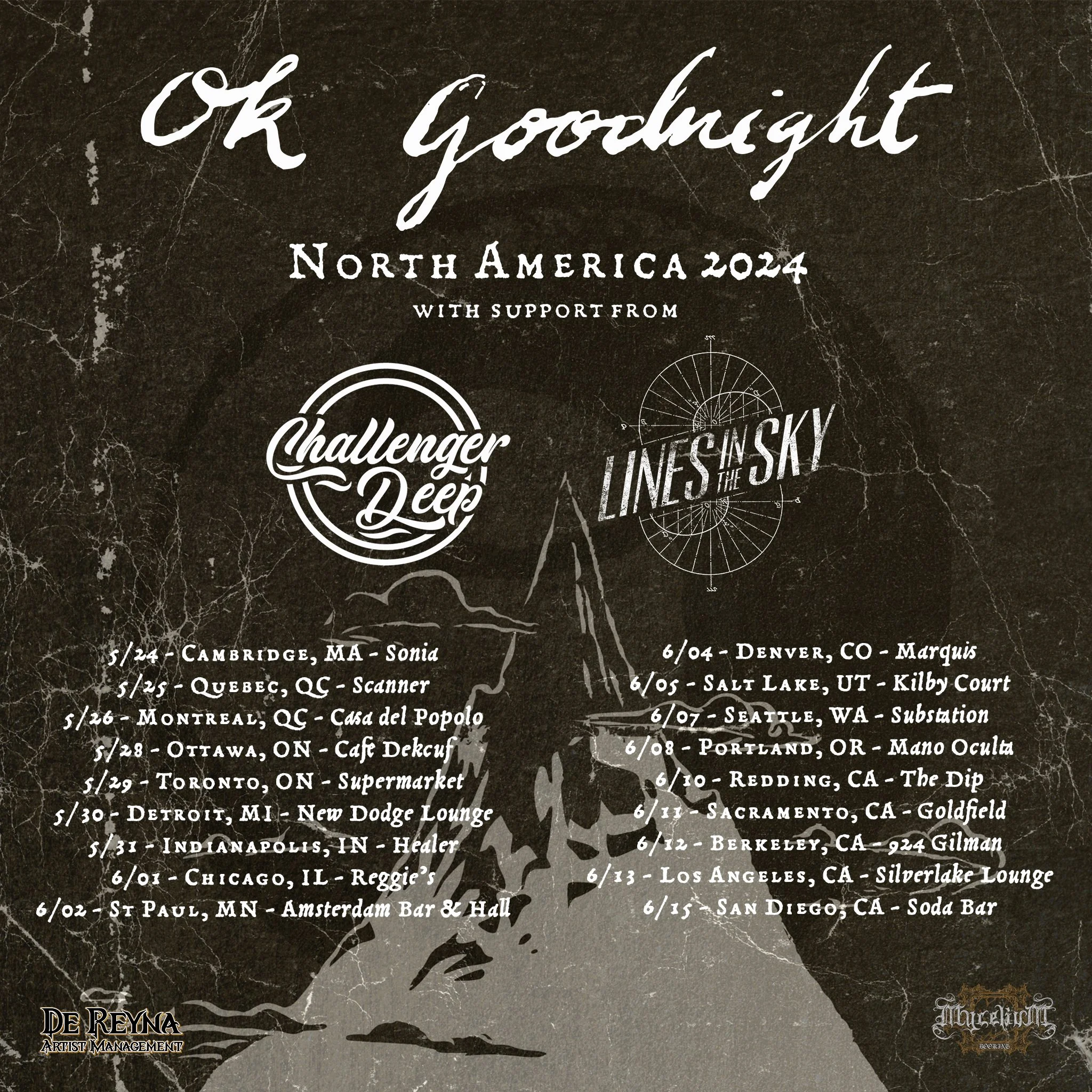 Tour — Ok Goodnight