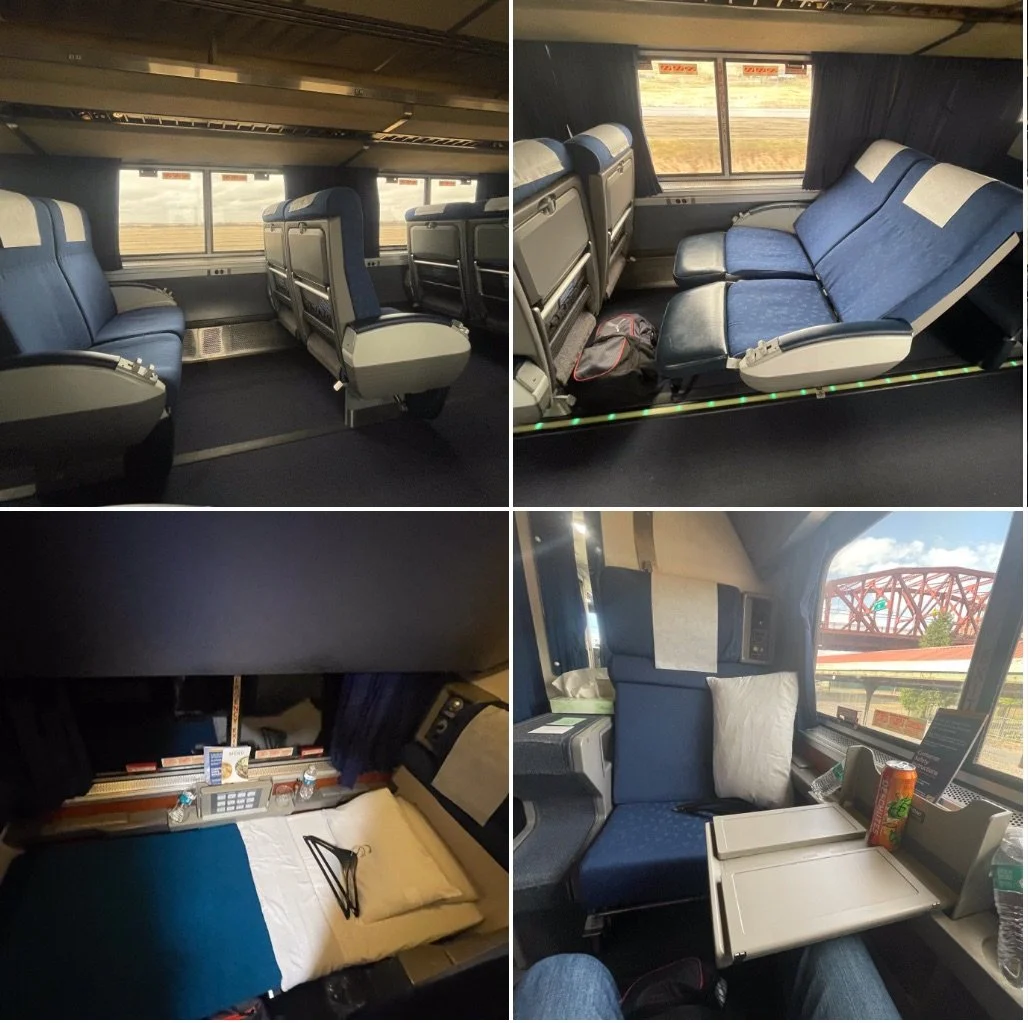Amtrak Coach Seats