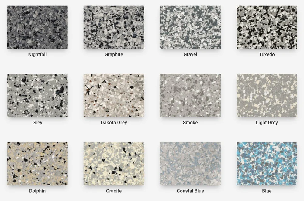 Epoxy Color Samples | Ascent Epoxy Houston