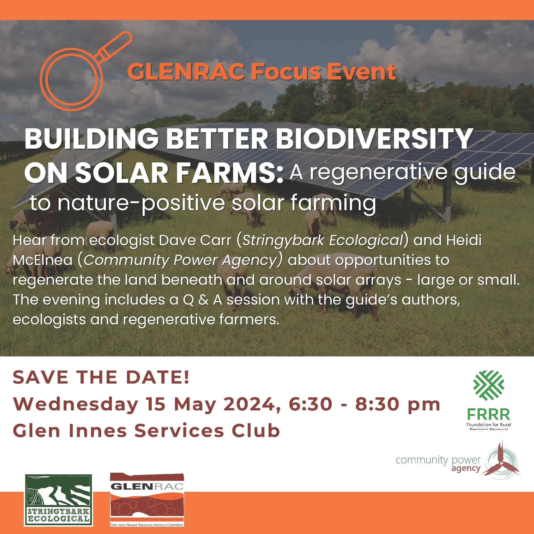 Date-claimer! Building Better Biodiversity On Solar Farms — GLENRAC