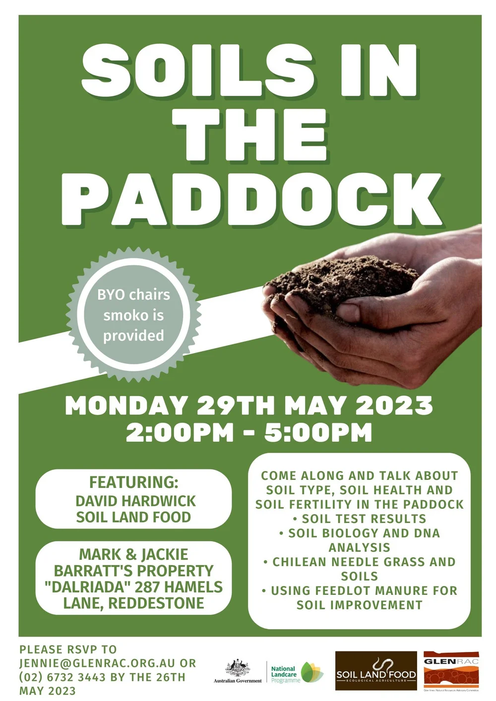 Soils In The Paddock — GLENRAC