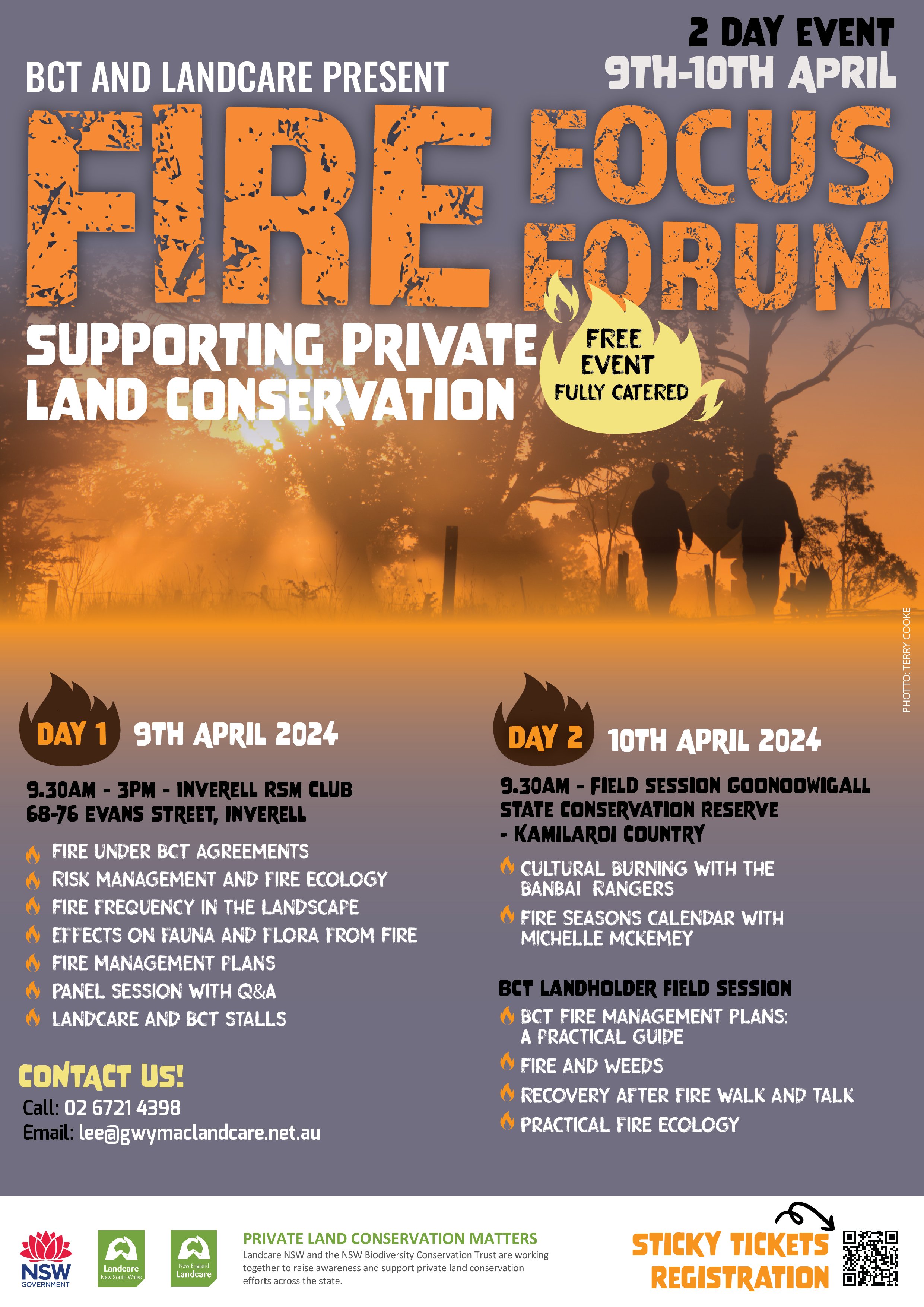 2-day Fire Focus Forum (Inverell) — GLENRAC