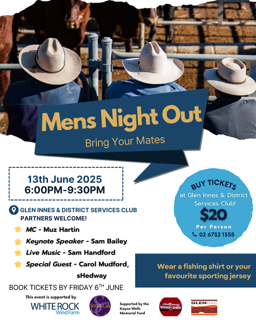 Men's Night Out — GLENRAC