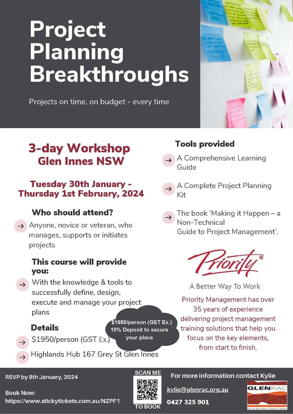 Project Planning Breakthroughs — GLENRAC