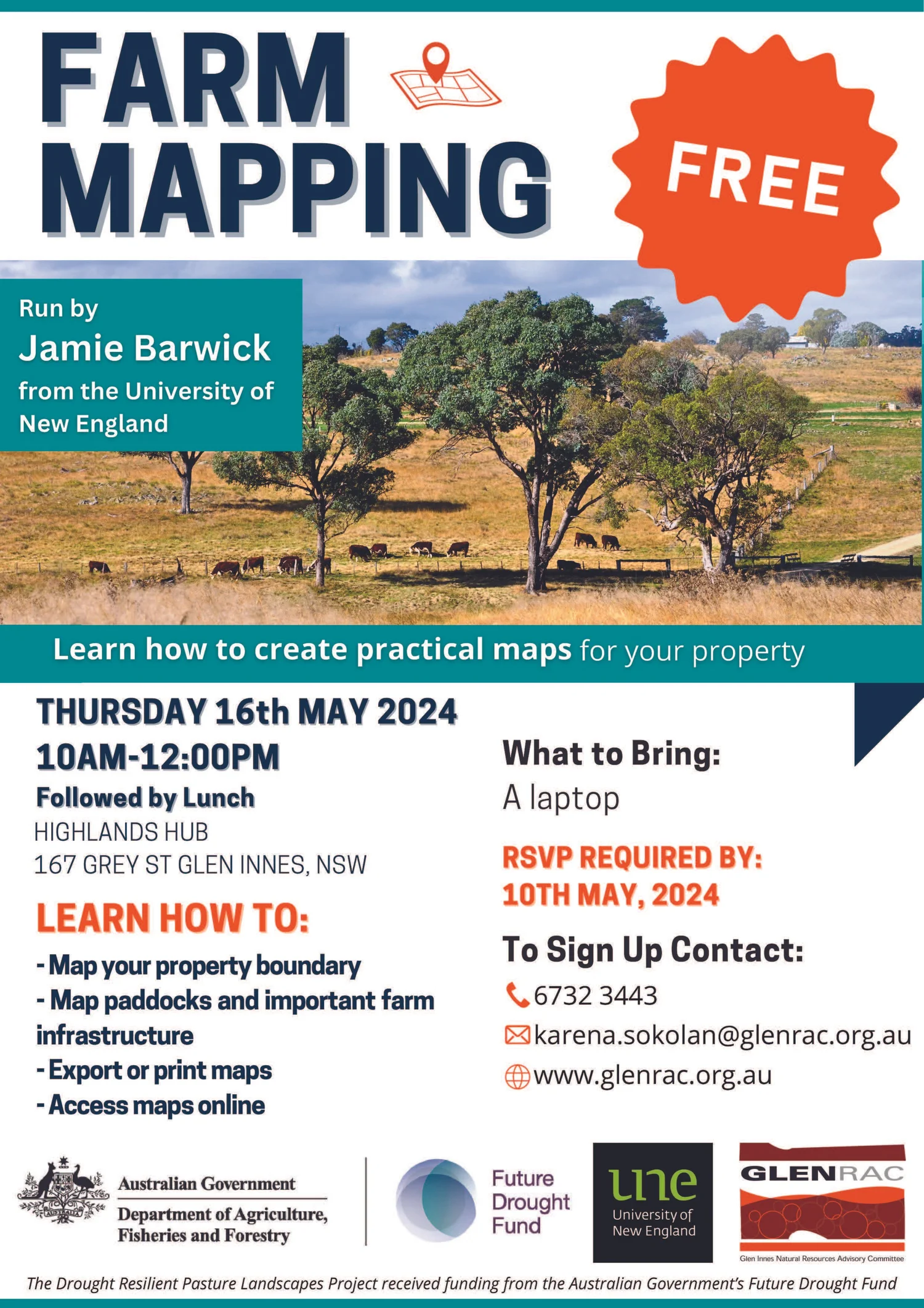 Farm Mapping workshop — GLENRAC
