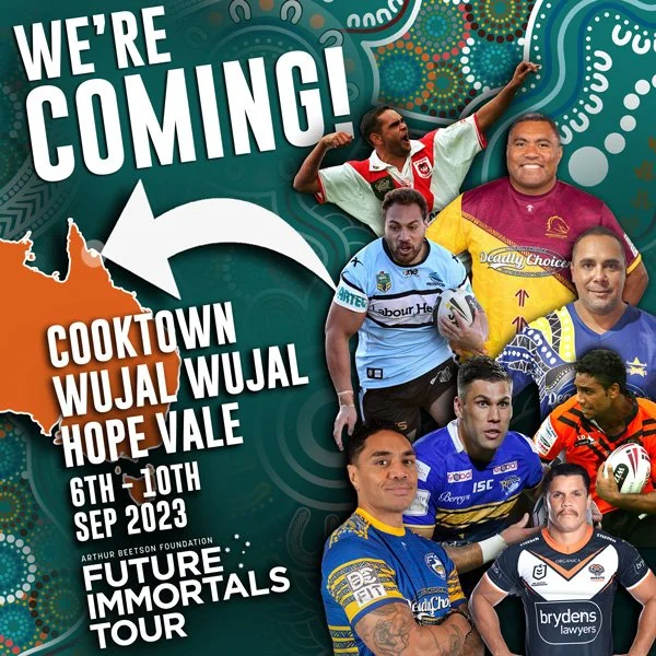 Cooktown Wujal Wujal Hope Vale 2023 — Future Immortals Tour