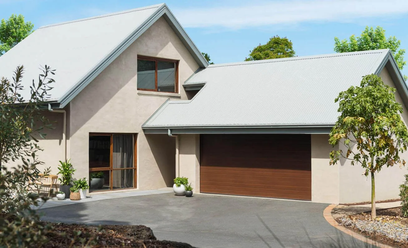 Custom Timber Garage Doors | Wood Look Roller & Vertical Doors — Perth ...
