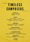 Timeless Composers — Paradiso Strings - Brisbane string quartet